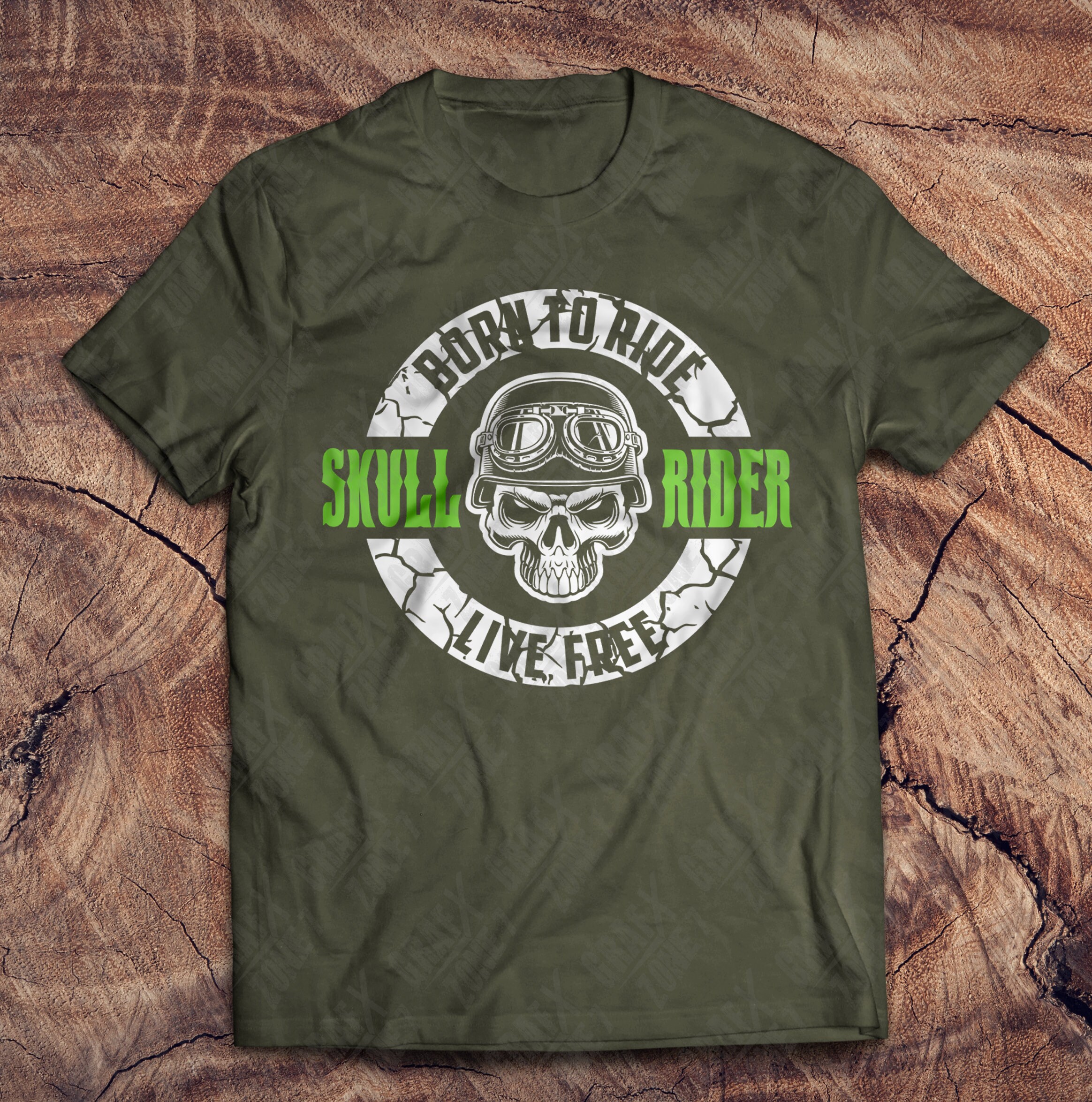Born to Ride Live Free Skull Rider Svg Biker Svg Motorcycle | Etsy
