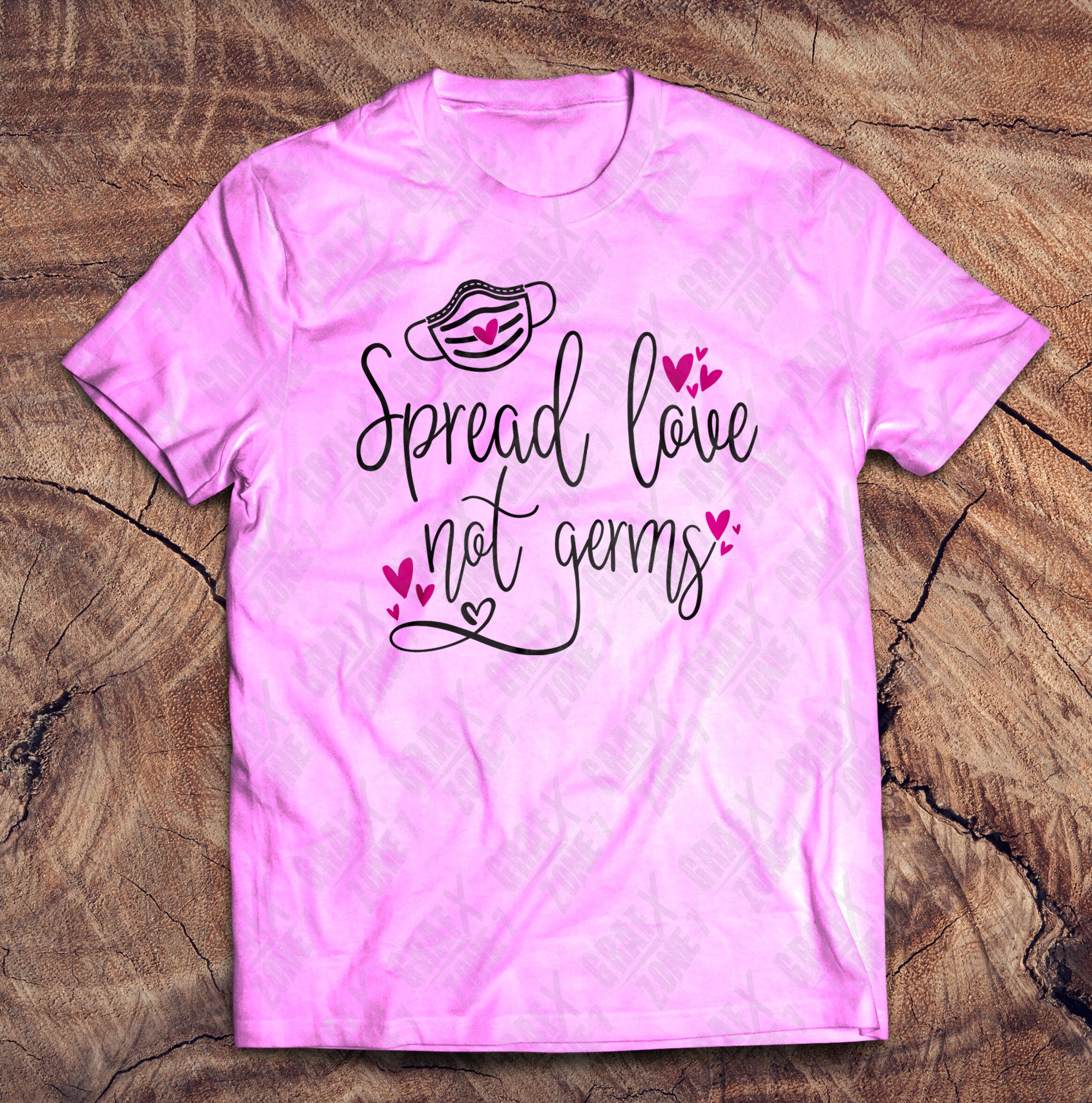 Spread Love Not Germs Svg Funny Svg Funny Designs Svg Love | Etsy