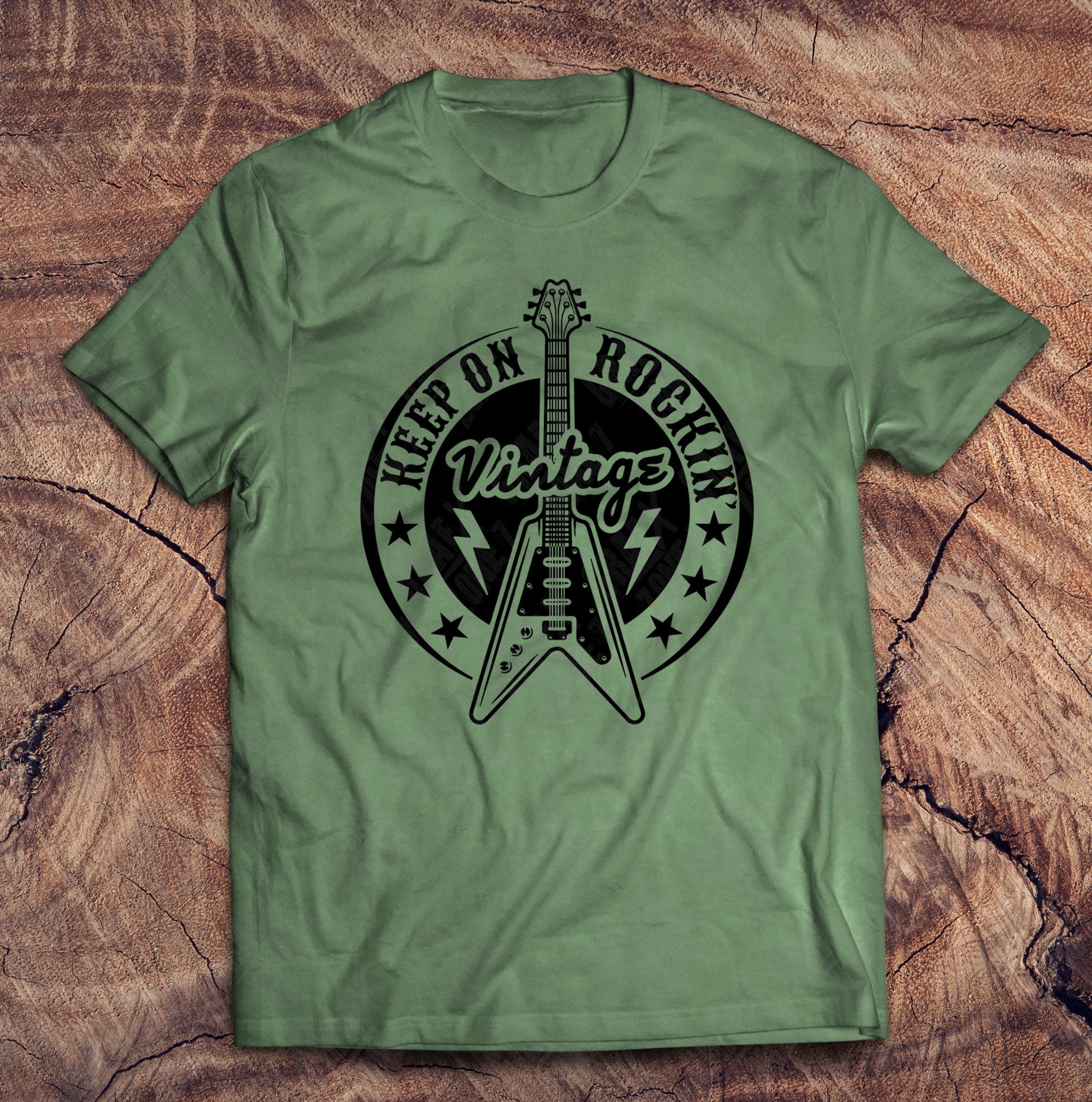 Keep on Rocking Vintage Svg Music Svg Rock Shirt Svg Rock | Etsy