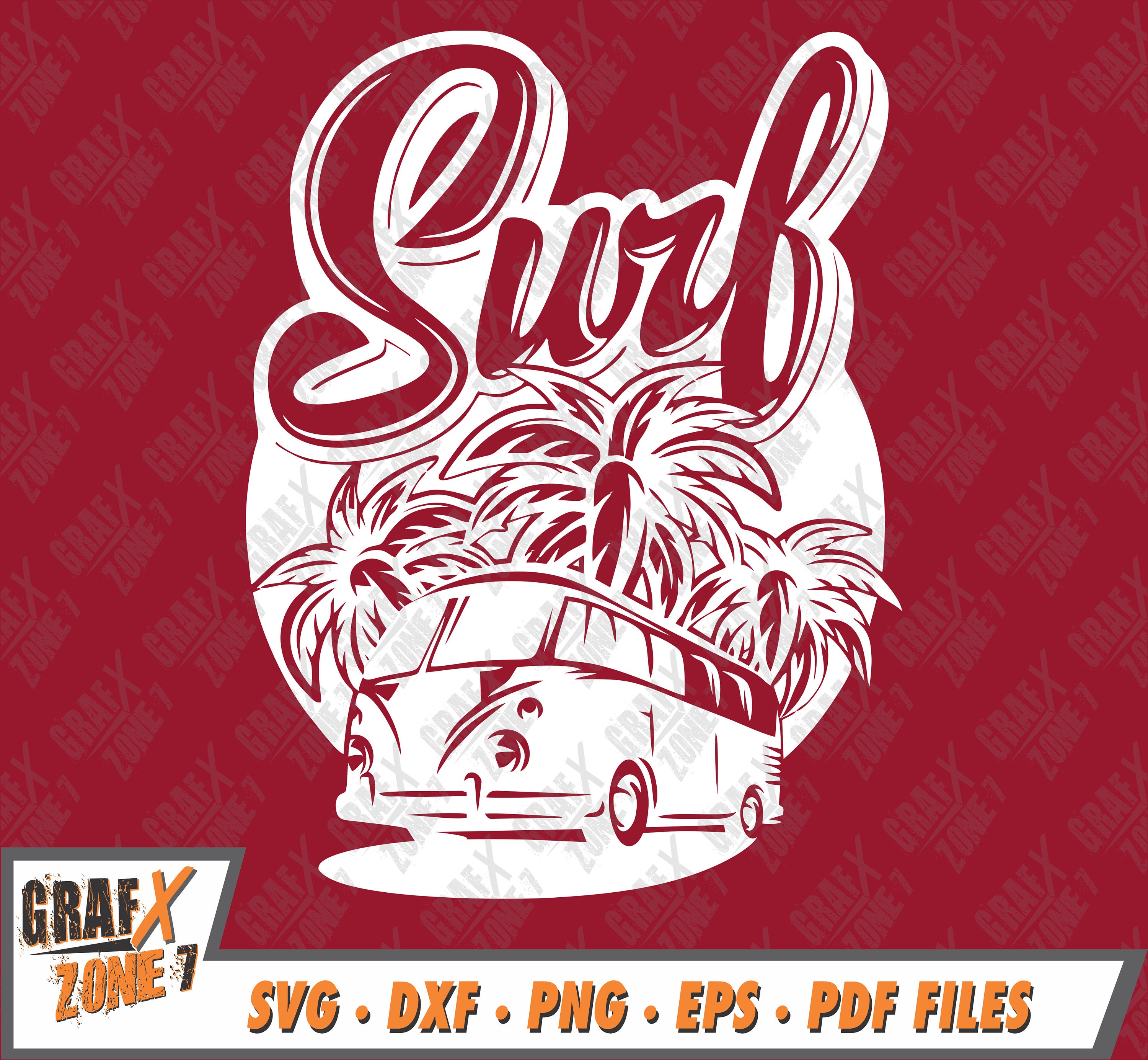 Surf Wagon Svg Surf Svg Surfing Shirt Svg Beach T-shirt - Etsy