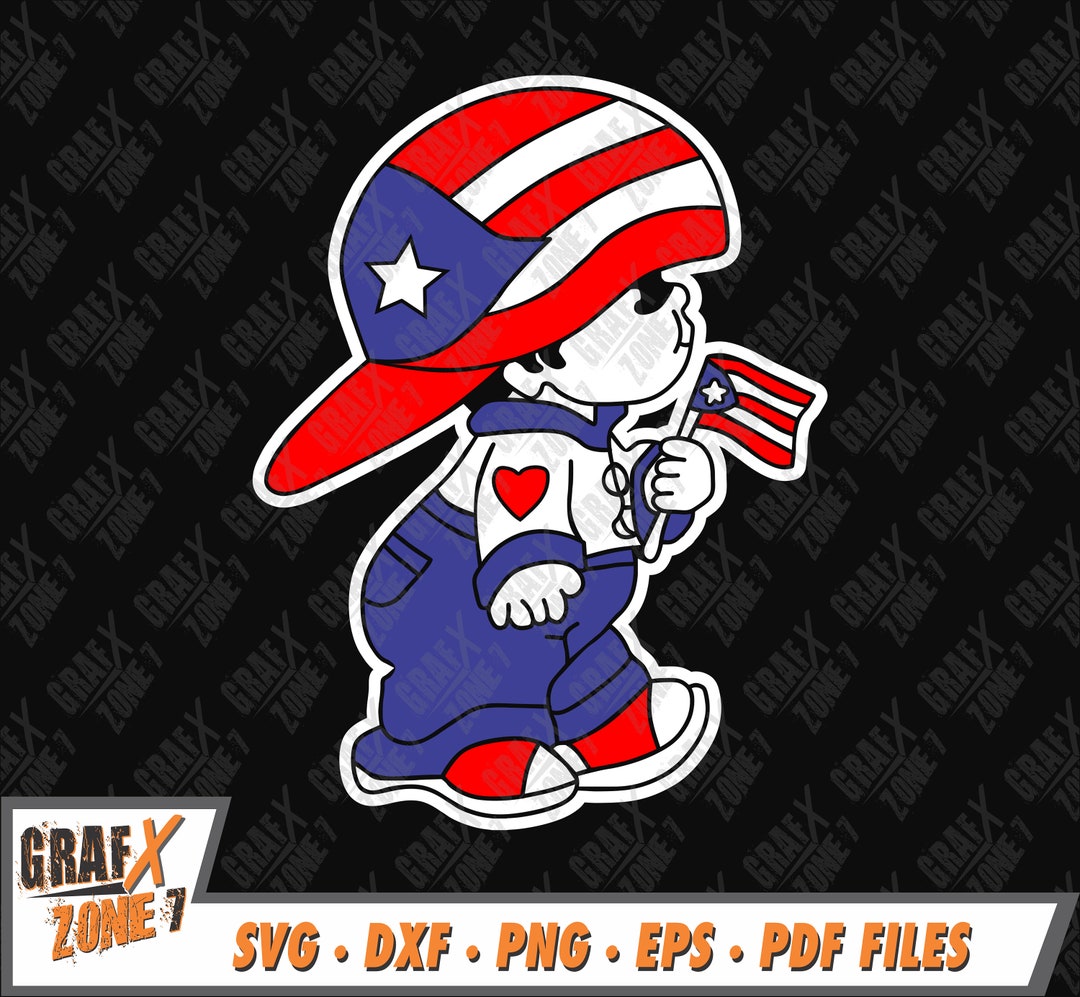El Nene De Puerto Rico Svg, T-shirt SVG Cut Files for Cricut ...