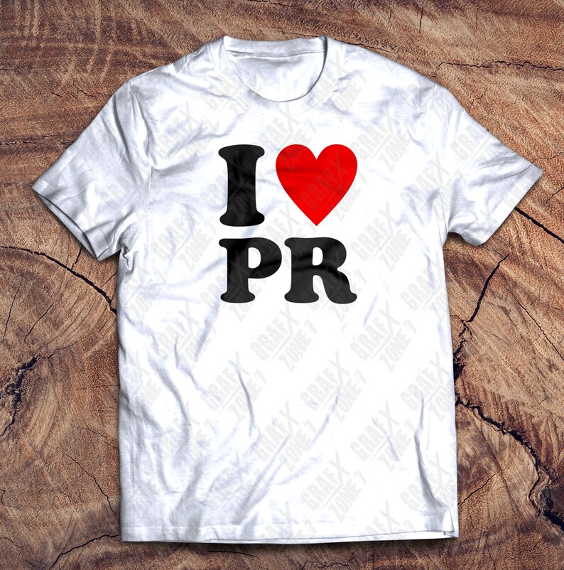I Love PR Svg, Puerto Rico Shirt Svg, SVG Cut Files for Cricut ...