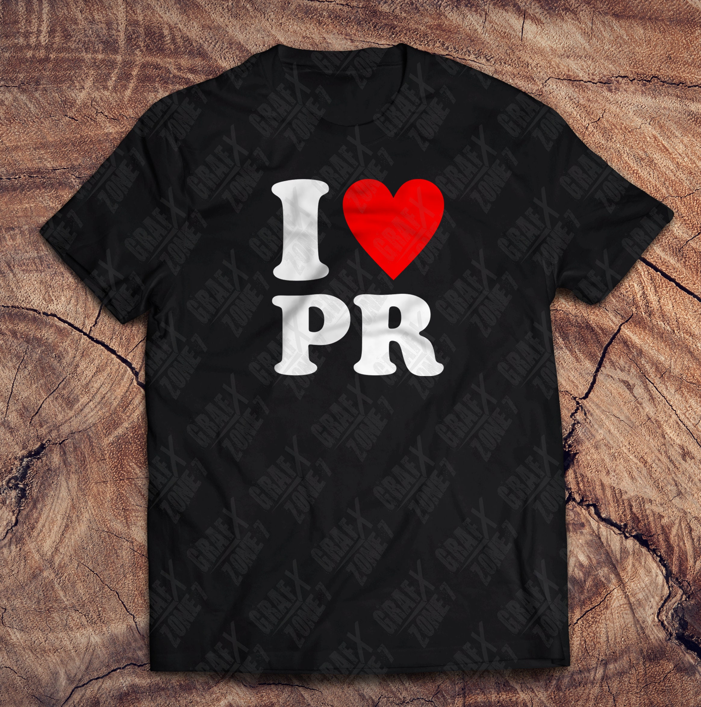 I Love PR Svg Puerto Rico Shirt Svg SVG Cut Files for | Etsy