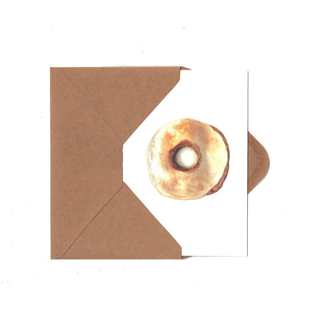 Donut Greeting Card W/ Detachable Recipe by Top Chef's Stephanie Cmar ...