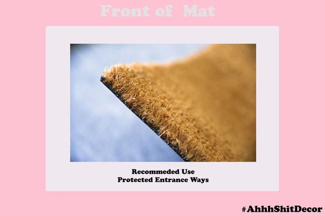 Funny Mat, Yay It's You Doormat, Fall Doormat, Cute Doormat, Patio ...