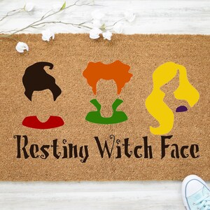 The Original Hocus Pocus Doormat, Halloween Door Mat Happy Halloween ...