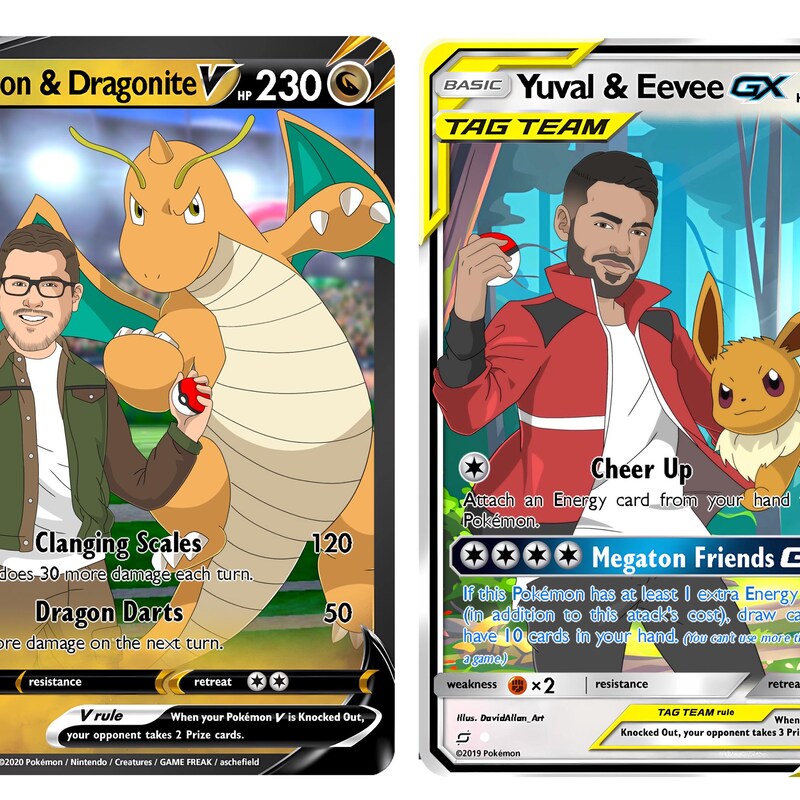 Custom Pokémons Cards - Etsy Australia