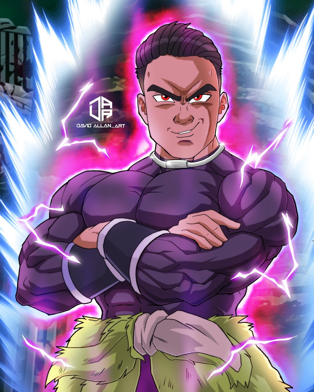 Custom Dragon Ball Portrait, Commission Art, Personalized Birthday Gift ...