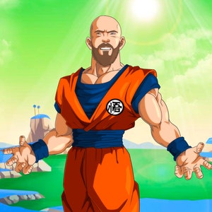 Custom DBZ Anime Portrait, Personalized Art, Birthday Gift - Etsy