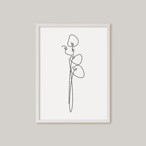 Calla Lily Drawing - Etsy