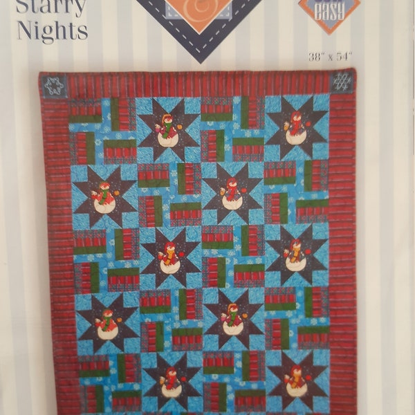 Starry Nights Quilt Pattern - Etsy
