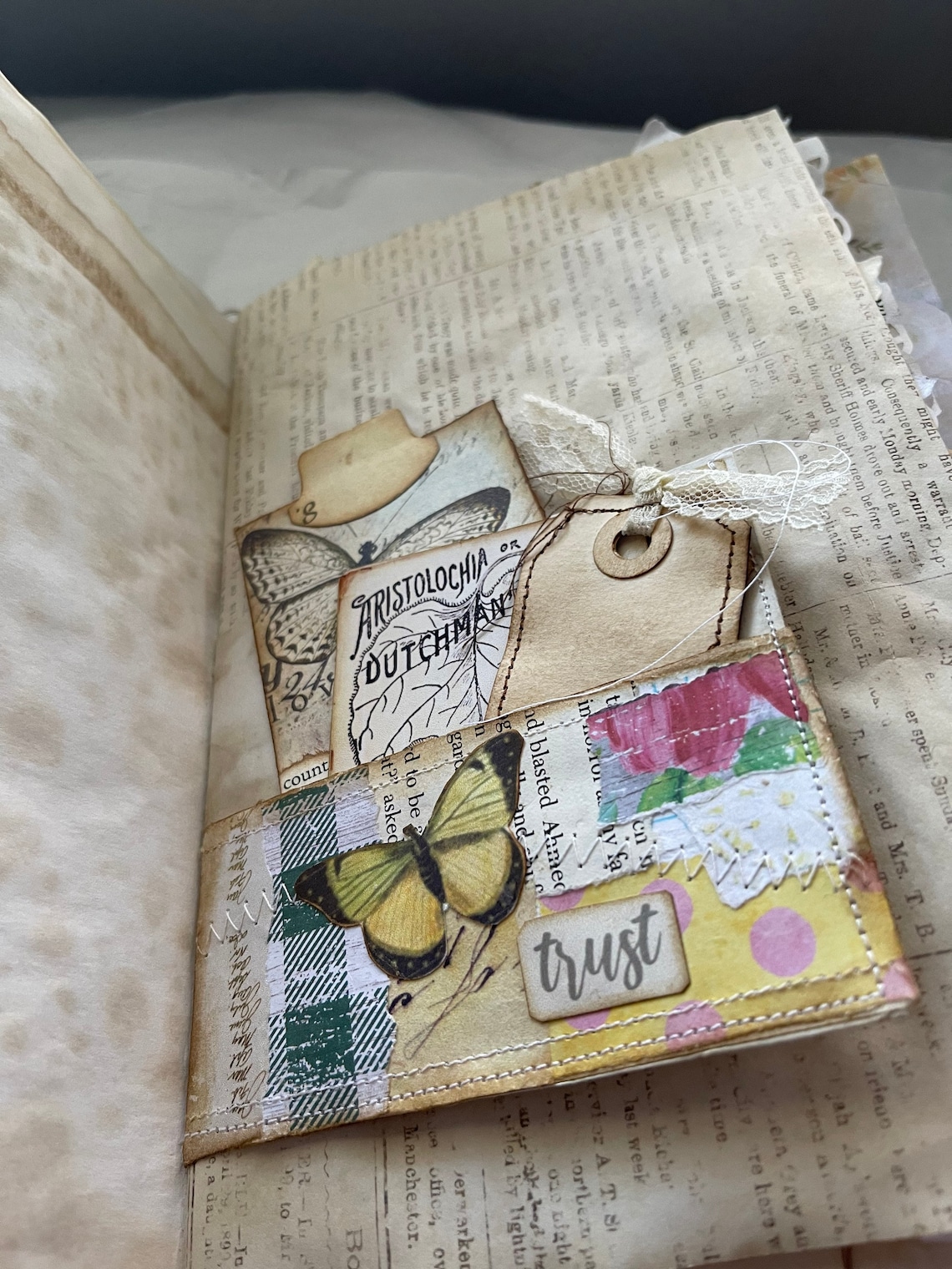 Junk Journal, Rustic, Vintage, Travel Journal, Memory Keeper - Etsy