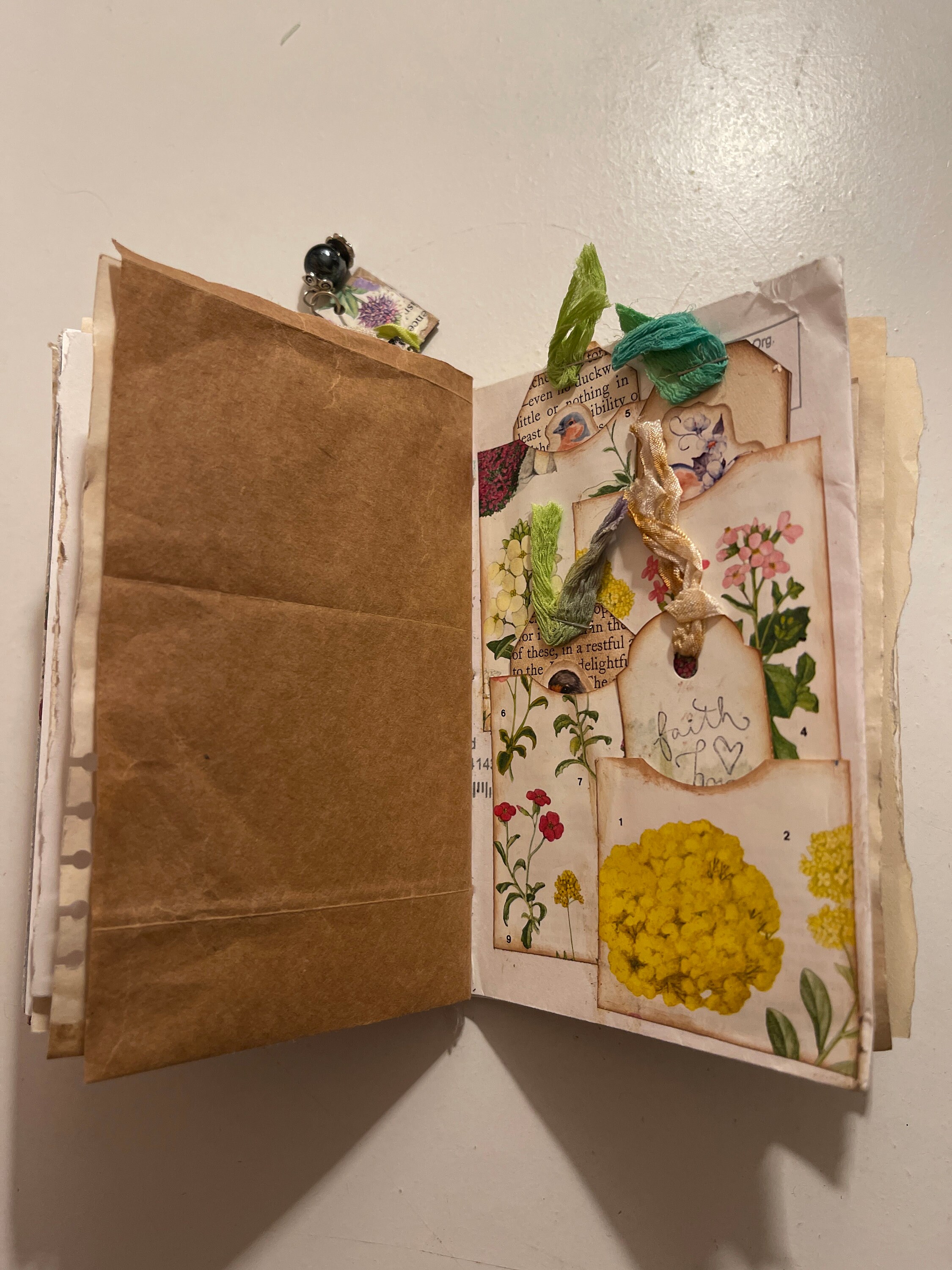 Handmade Compact Junk Journal - Etsy