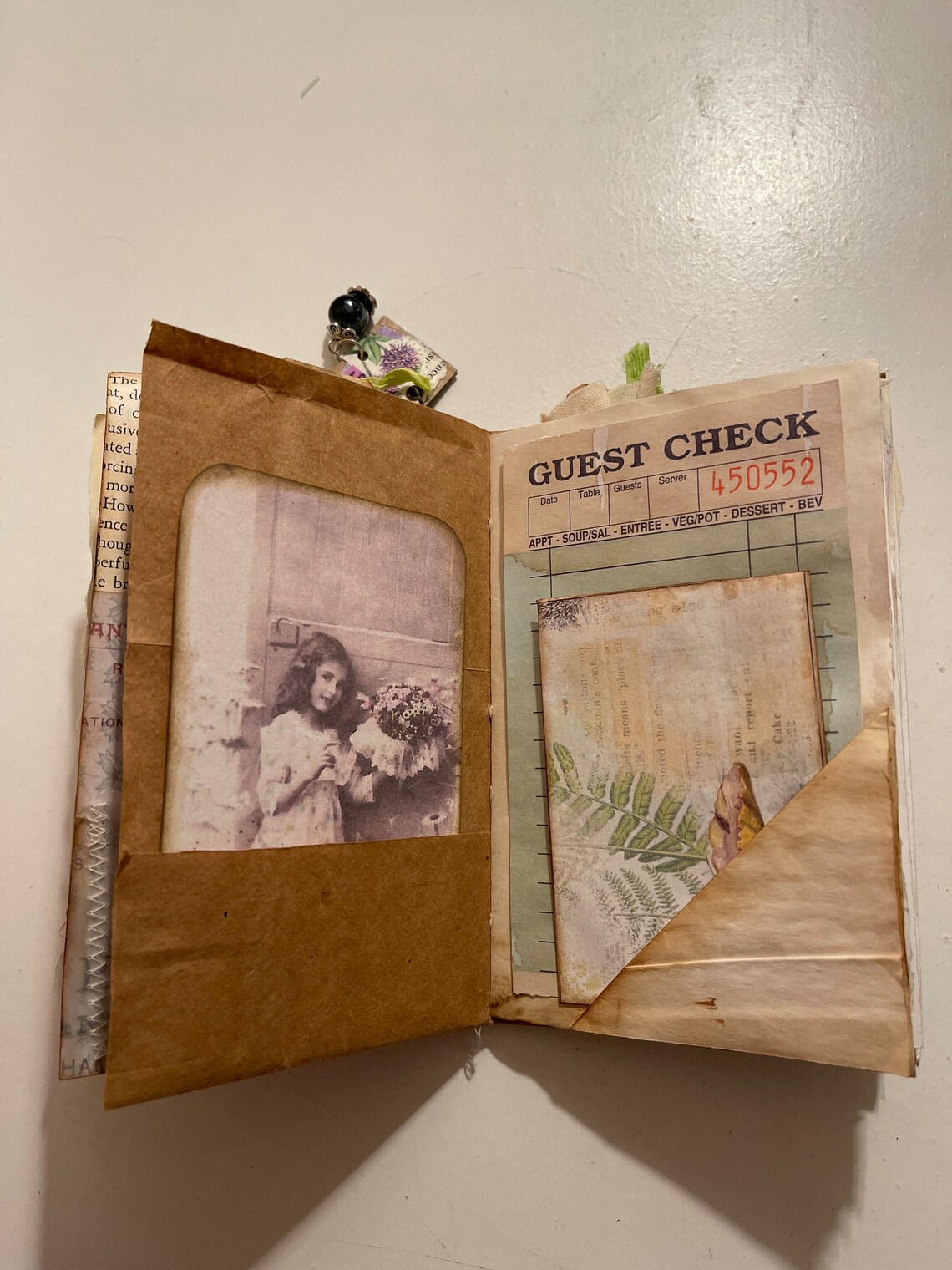 Handmade Compact Junk Journal - Etsy