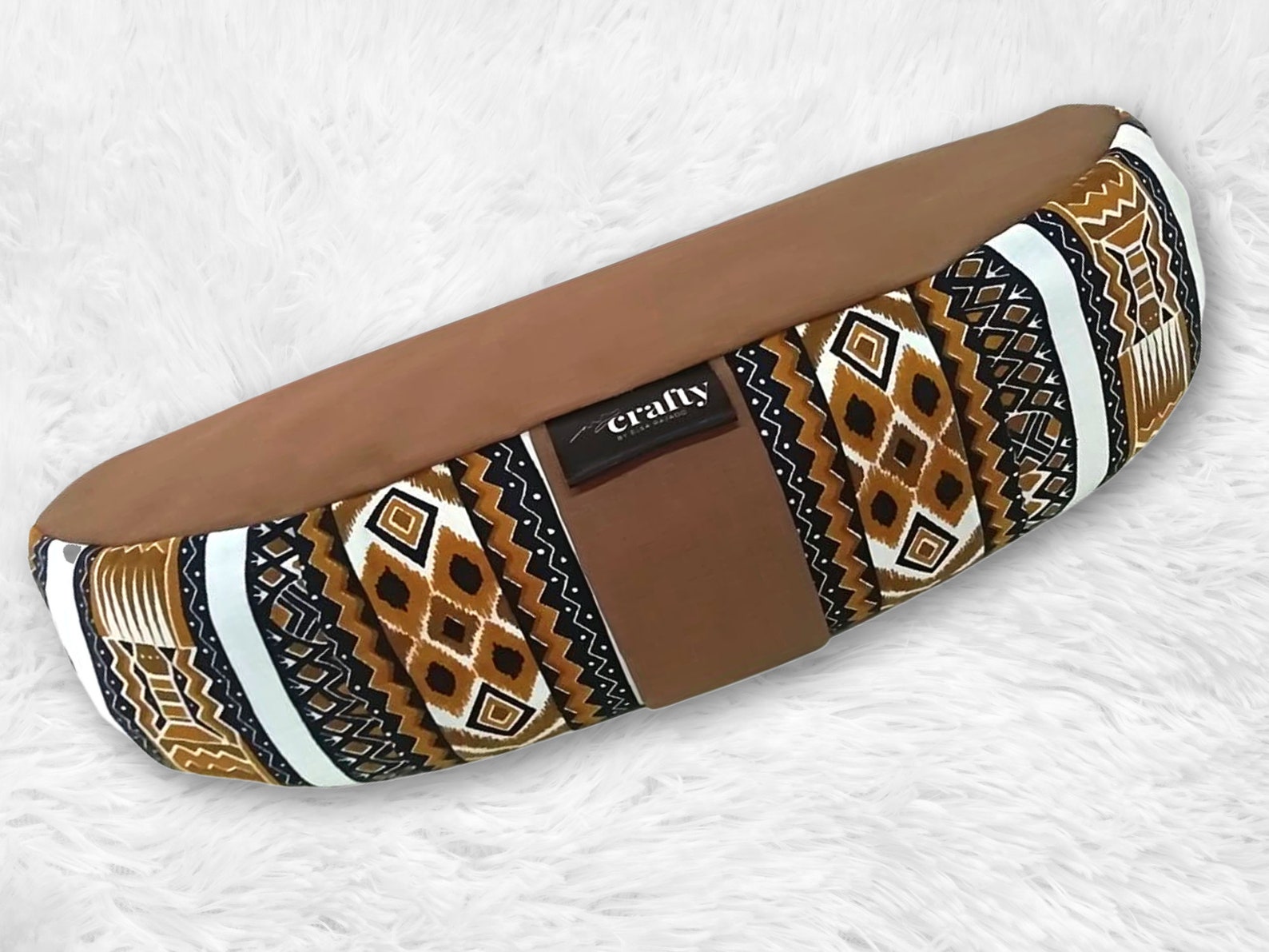 Halfmoon zafu Yoga accessory meditation cushion Cotton & | Etsy