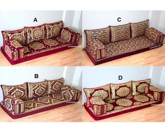 Oriental Seating Sofa Living Room Turkish Turquoise Arabic | Etsy