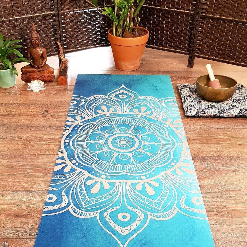 Mandala Of Light Yoga Mat Designed & Sold By T Strategy