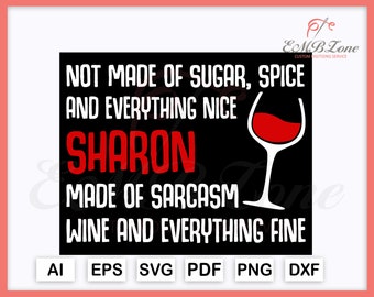 Sharon Vector Svg - Etsy