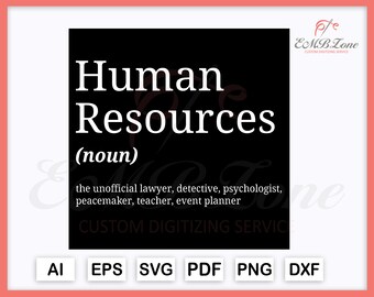 Human Resources Svg - Etsy