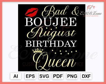 August Cut File Svg - Etsy