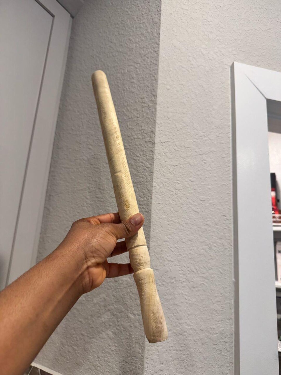 Traditional Wooden Amala Turning Stick – African Swallow Food Stirring ...