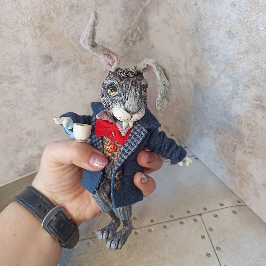 The Mad March Hare From Alice in Wonderland the Author's Doll, OOAK Art ...