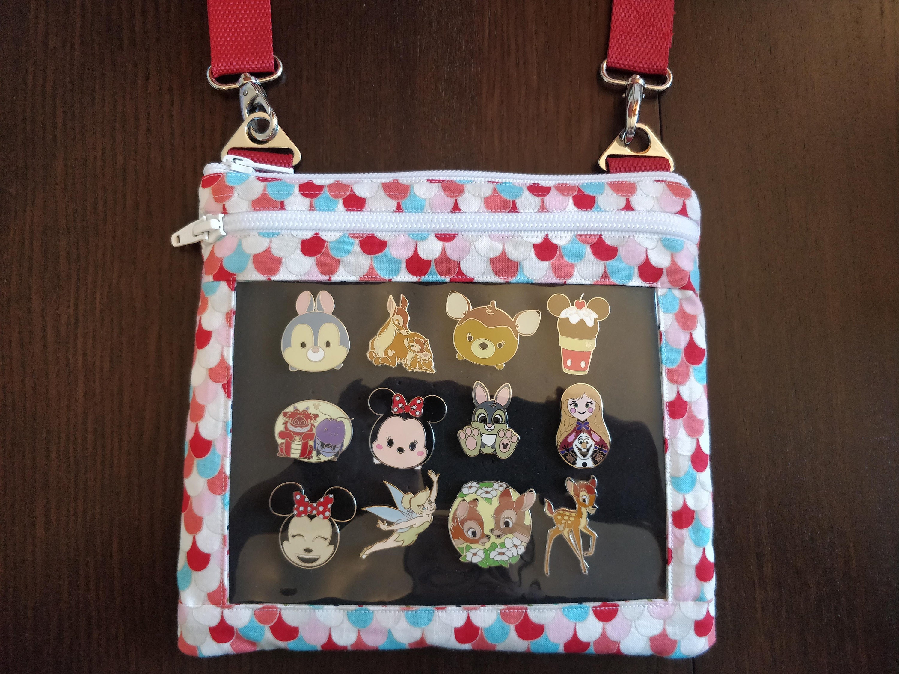 Digital PDF Pattern - Small Crossbody ITA Bag With Clear Vinyl Display ...