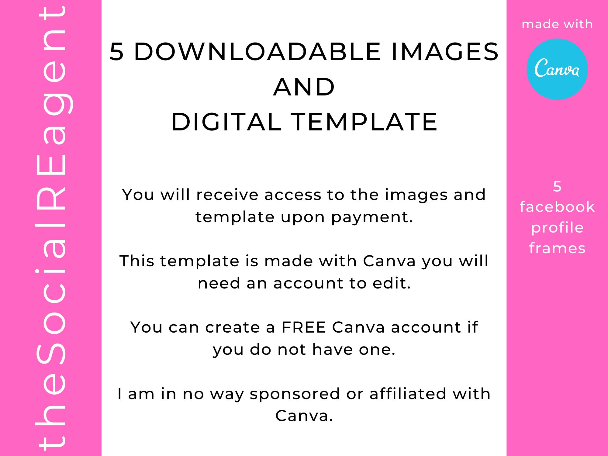 Facebook Profile Info Template