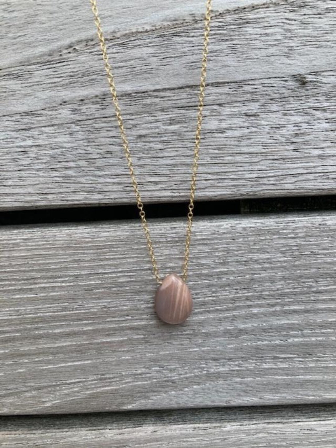 Moonstone Gold Chain-pretty Bachelorette Party Gift-lunar New Year ...