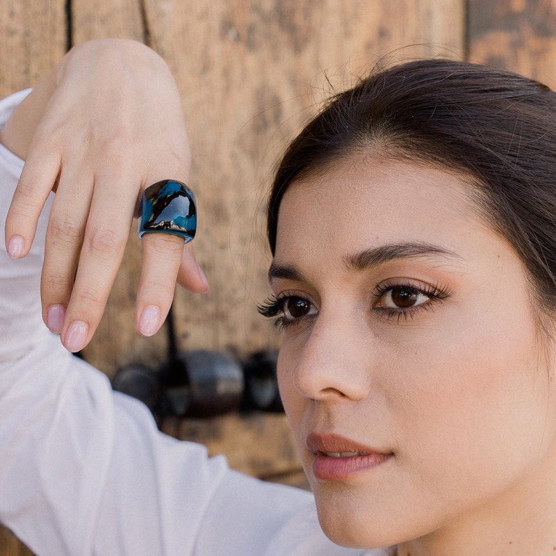 Oversized Ring - Etsy