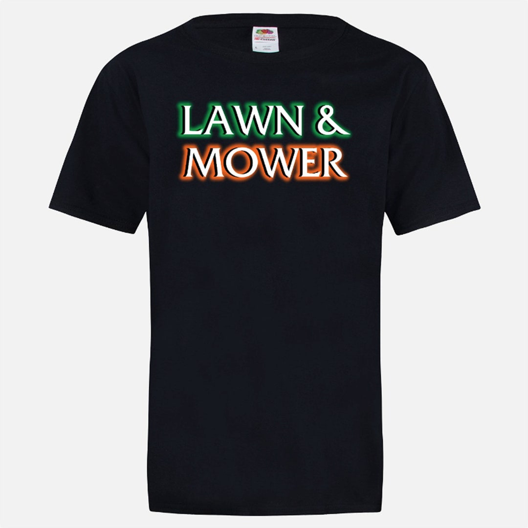 Lawn & Mower T-shirt - Etsy