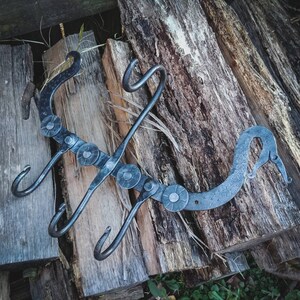 Viking Longship Forged Coat Rack - Etsy