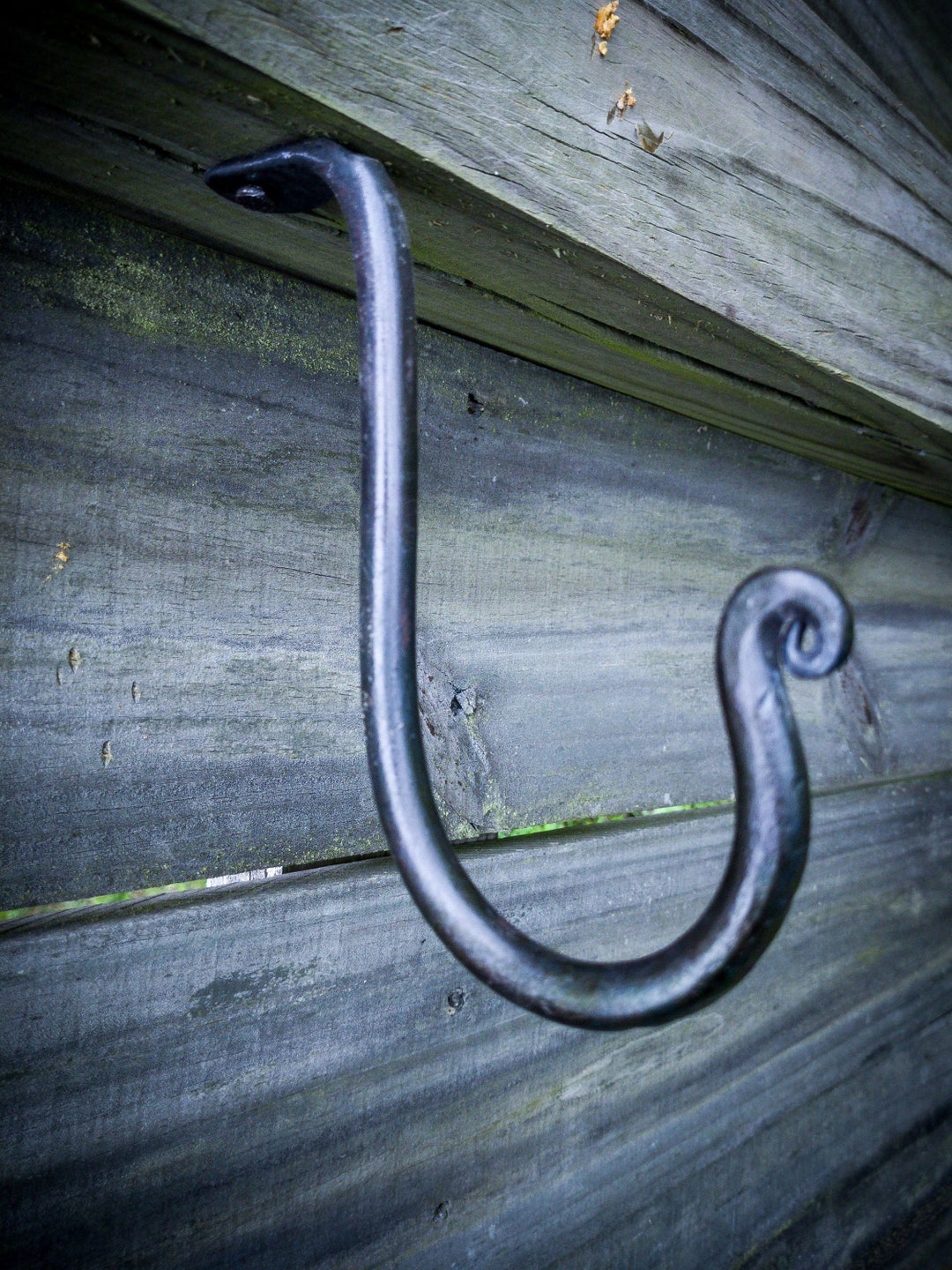 Under Shelf Forged J Hook Mug Hook, Pot Hook, Iron Hook - Traditional ...