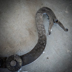 Viking Longship Forged Coat Rack - Etsy