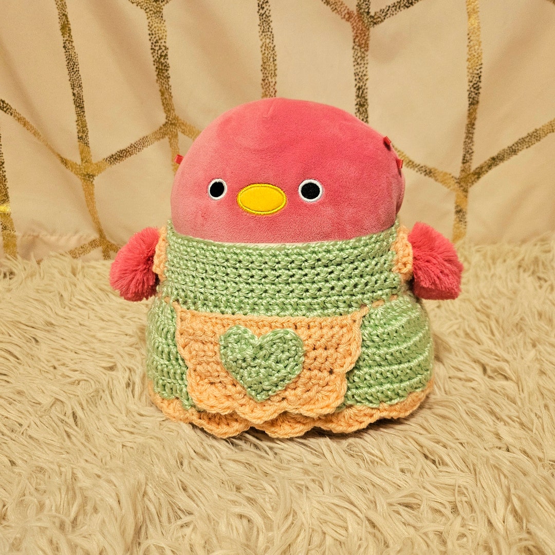 8 Inch Squishmallow Clothes. Mint and Peach Apron Dress - Etsy