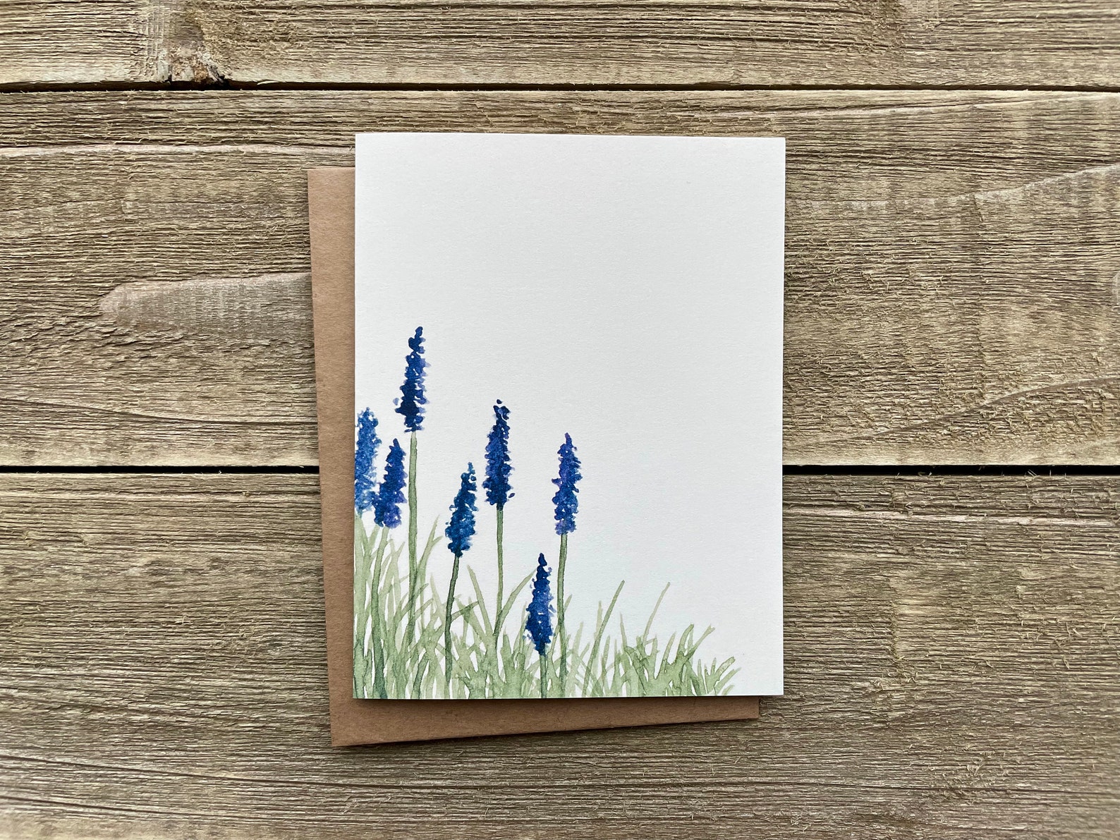 Watercolor Flower Cards Floral Stationery Set of 4 - Etsy