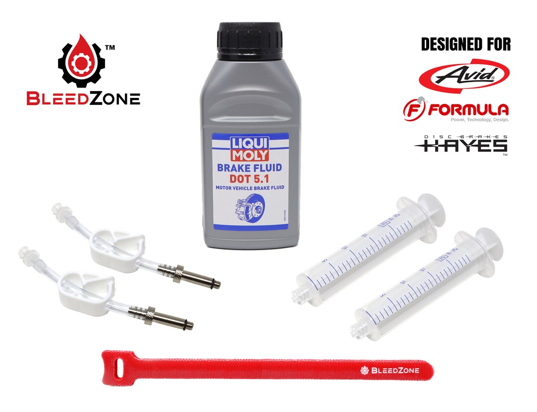 Formula Avid Hayes Bleed Kit for Disc Brakes With DOT 5.1 Fluid - Pick ...
