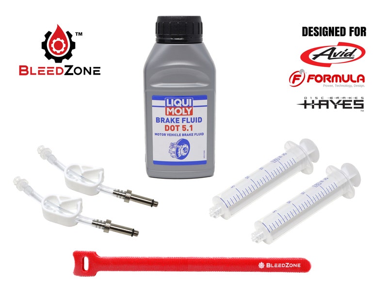 Formula Avid Hayes Bleed Kit for Disc Brakes With DOT 5.1 Fluid - Pick ...