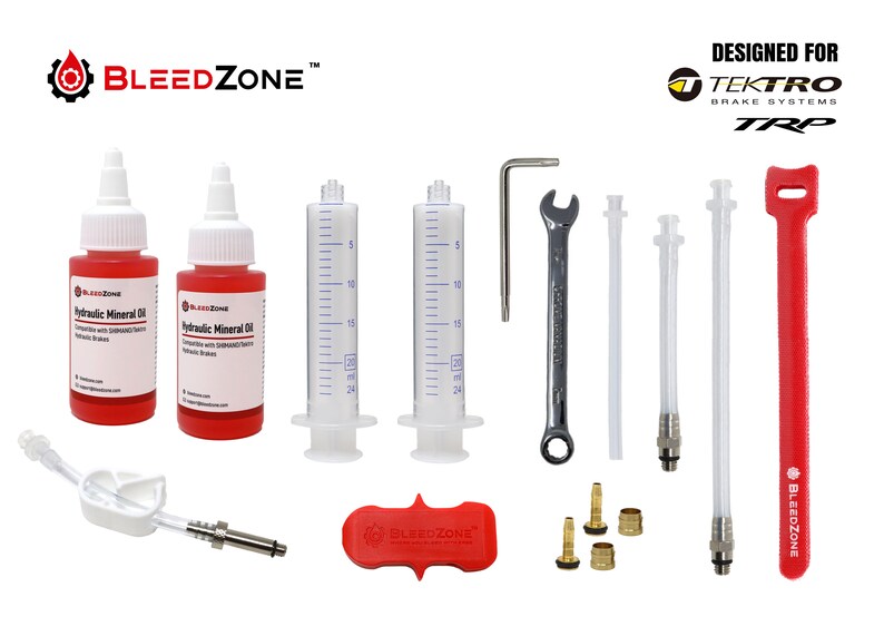Tektro Bleed Kit for Hydraulic Disc Brakes Pick Your Kit - Etsy