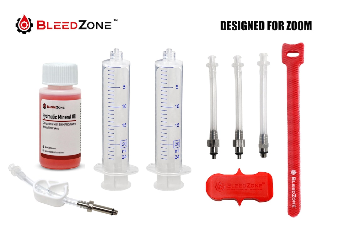 Bleed Kit for ZOOM Hydraulic Brakes With Mineral Oil - Etsy