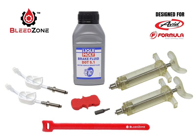 Formula Avid Hayes Bleed Kit for Disc Brakes With DOT 5.1 Fluid - Pick ...