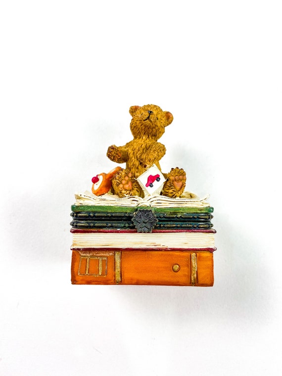 Teddy Bear Jewellery Box, Trinket Box - Gem