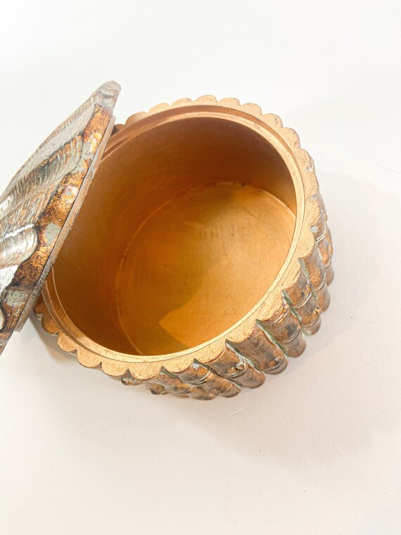 Parrot Shell Jewellery Box, Trinket Box, Vintage Porc… - Gem