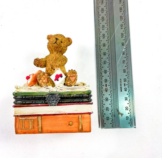 Teddy Bear Jewellery Box, Trinket Box - Gem