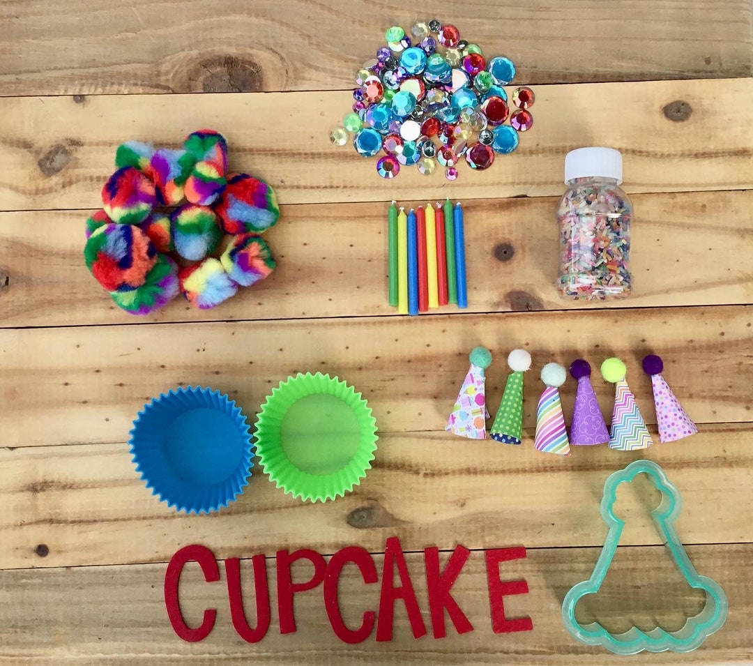 Cupcake/baking Sensory Bin/pretend Play/playdoh Kit/preschool Play ...