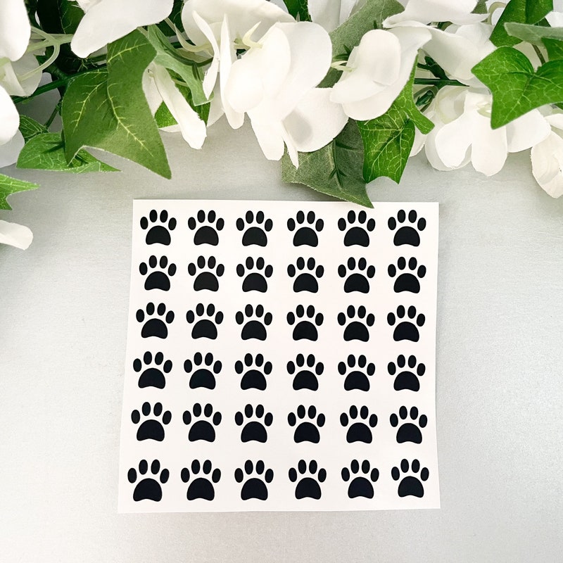 Paw Print Vinyl - Etsy