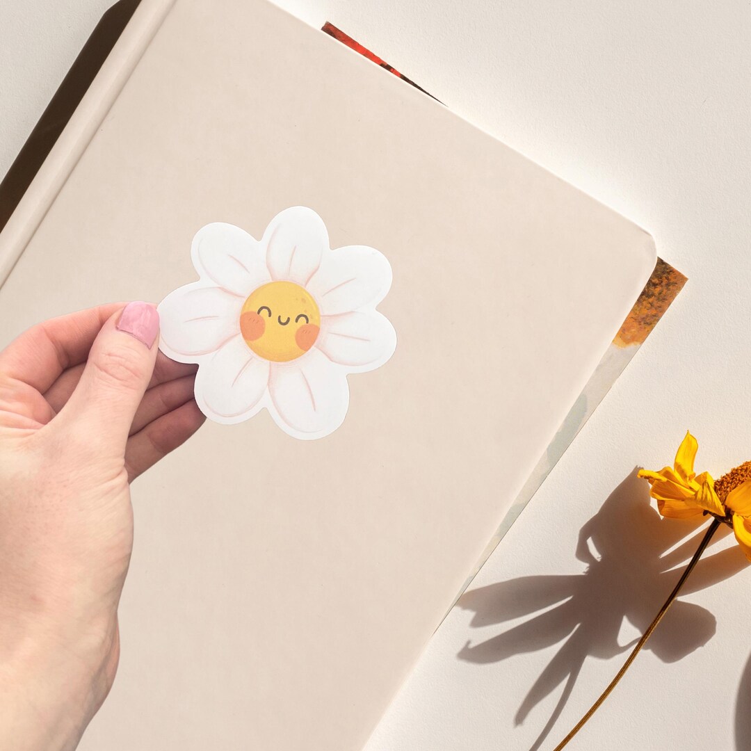 Flower Die Cut Vinyl Sticker - Laptop/notebook/planner/bottle Sticker ...
