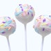 12 Cake Pops - Pastel Rainbow Sprinkles - Etsy