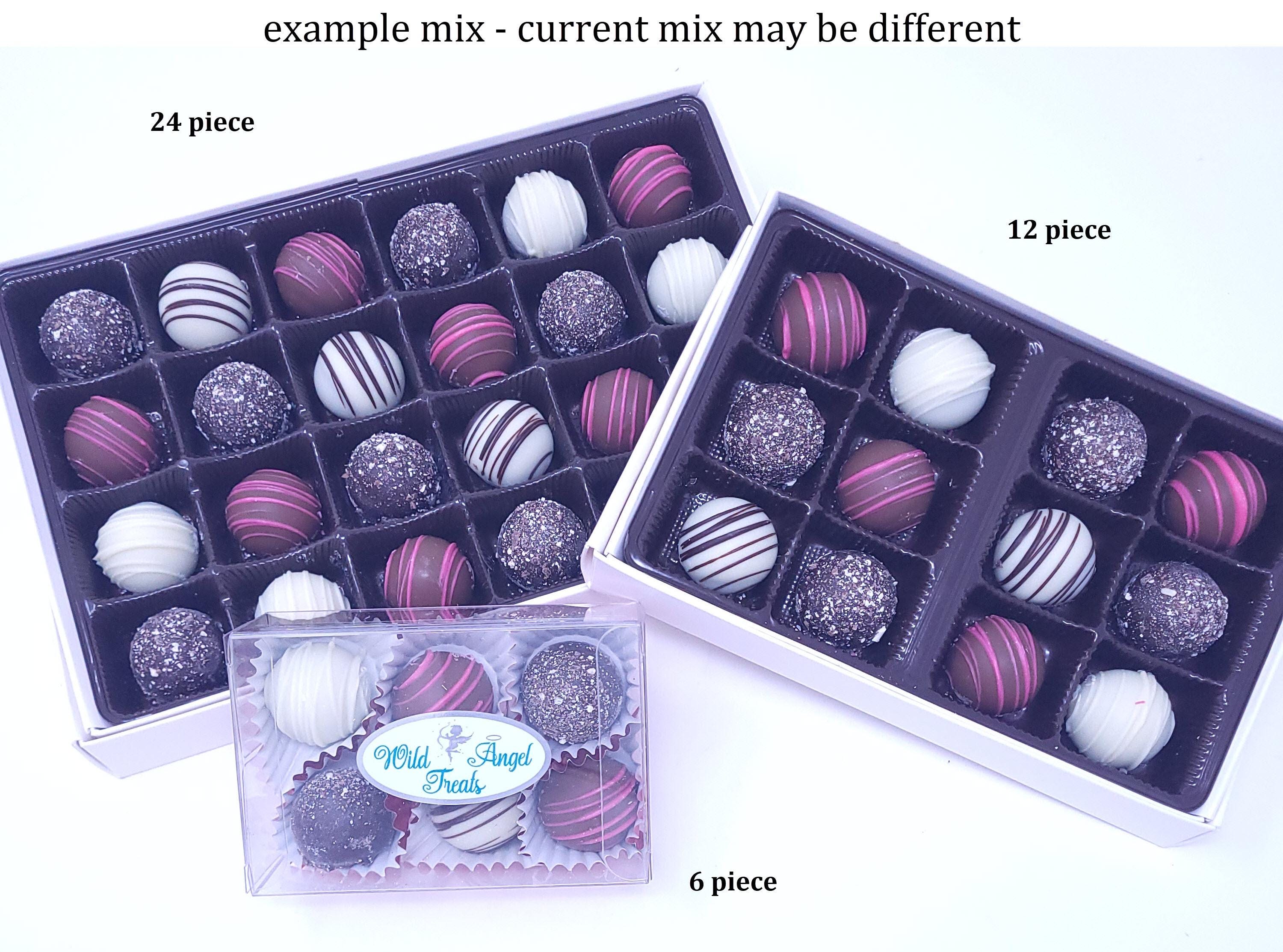 Gourmet Chocolate Bite Size Truffles - Choose Your Mix - Assorted ...