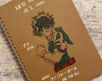 Deku Journal - Etsy